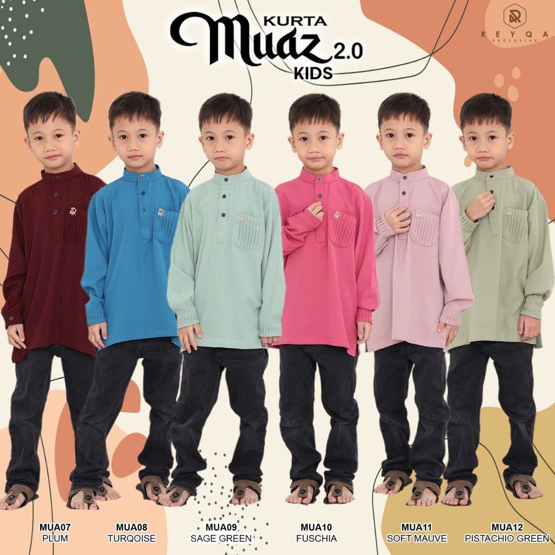 Kurta Muaz 2.0, Men's Fashion, Muslim Wear, Baju Melayu on Carousell