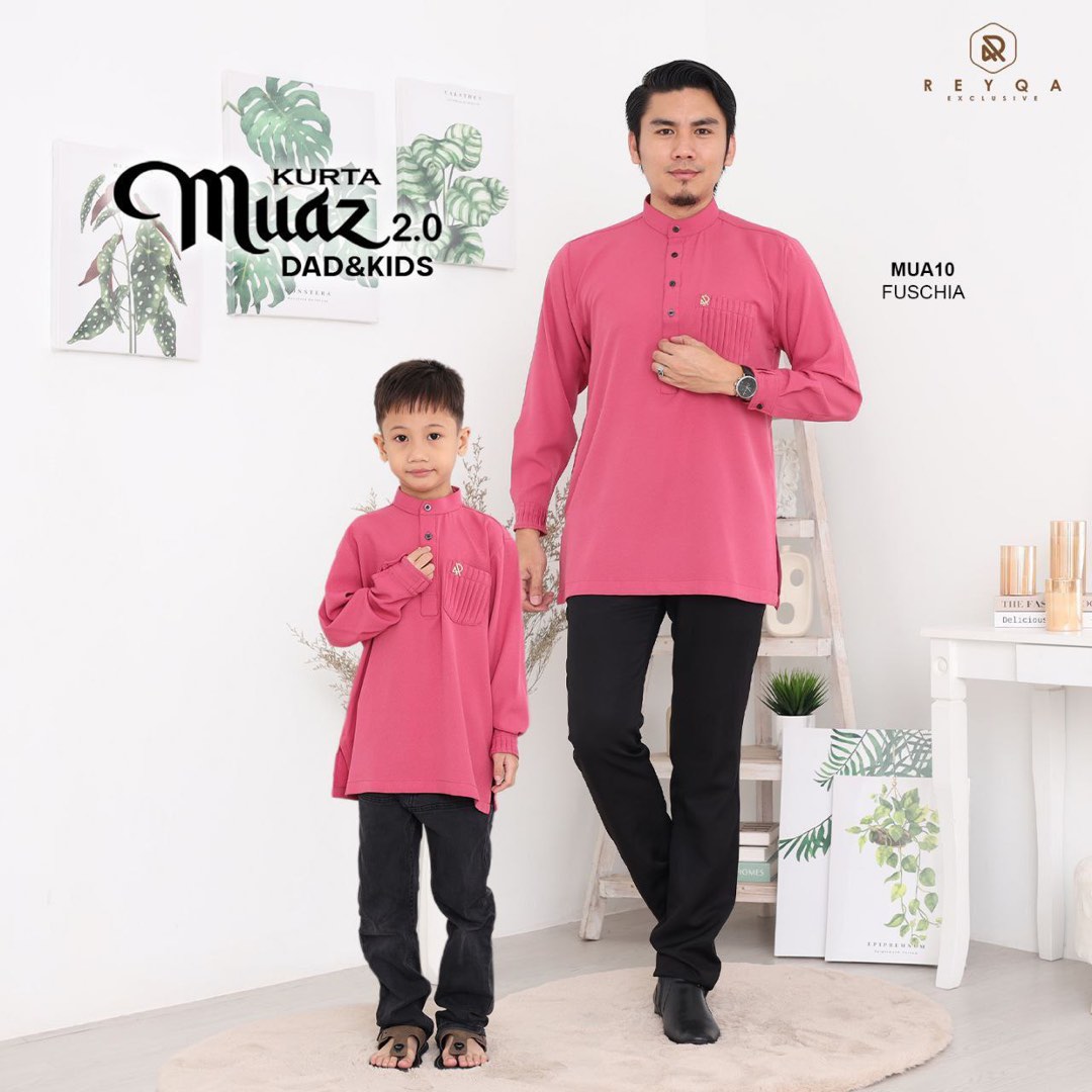 Kurta Muaz 2.0, Men's Fashion, Muslim Wear, Baju Melayu on Carousell