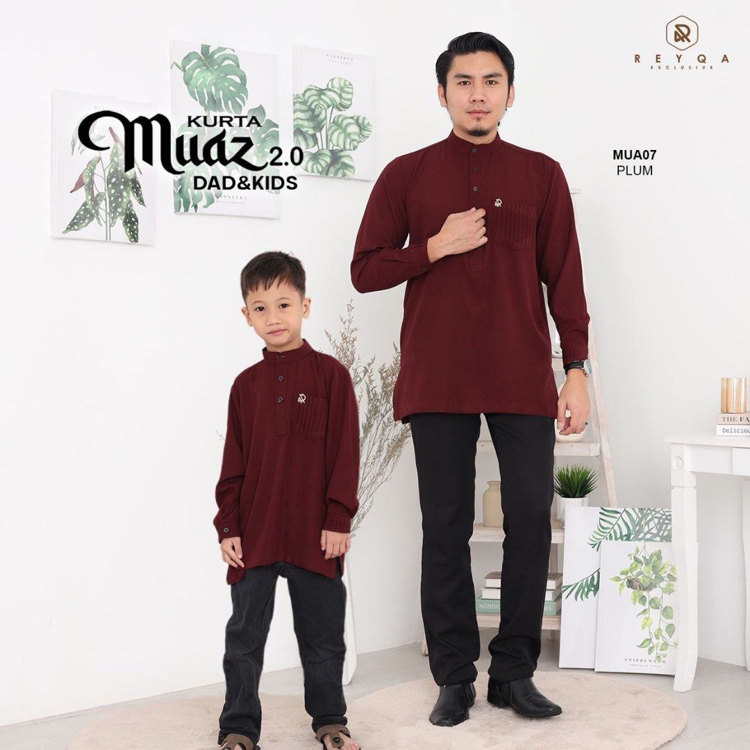 Kurta Muaz 2.0, Men's Fashion, Muslim Wear, Baju Melayu on Carousell
