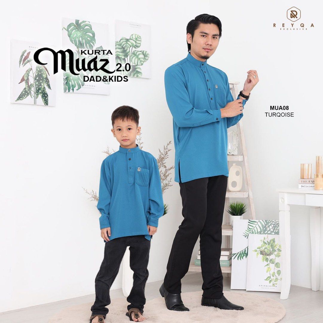 Kurta Muaz 2.0, Men's Fashion, Muslim Wear, Baju Melayu on Carousell