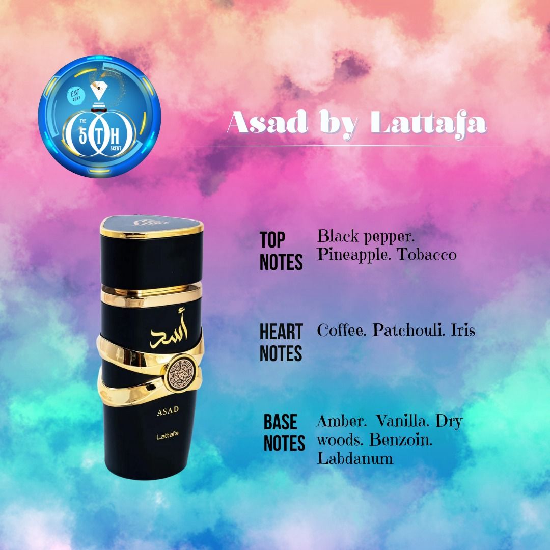 Lattafa Asad (Sauvage Elixir Dupe) 10ml,5ml,3ml,2ml Decant/Tingi ...