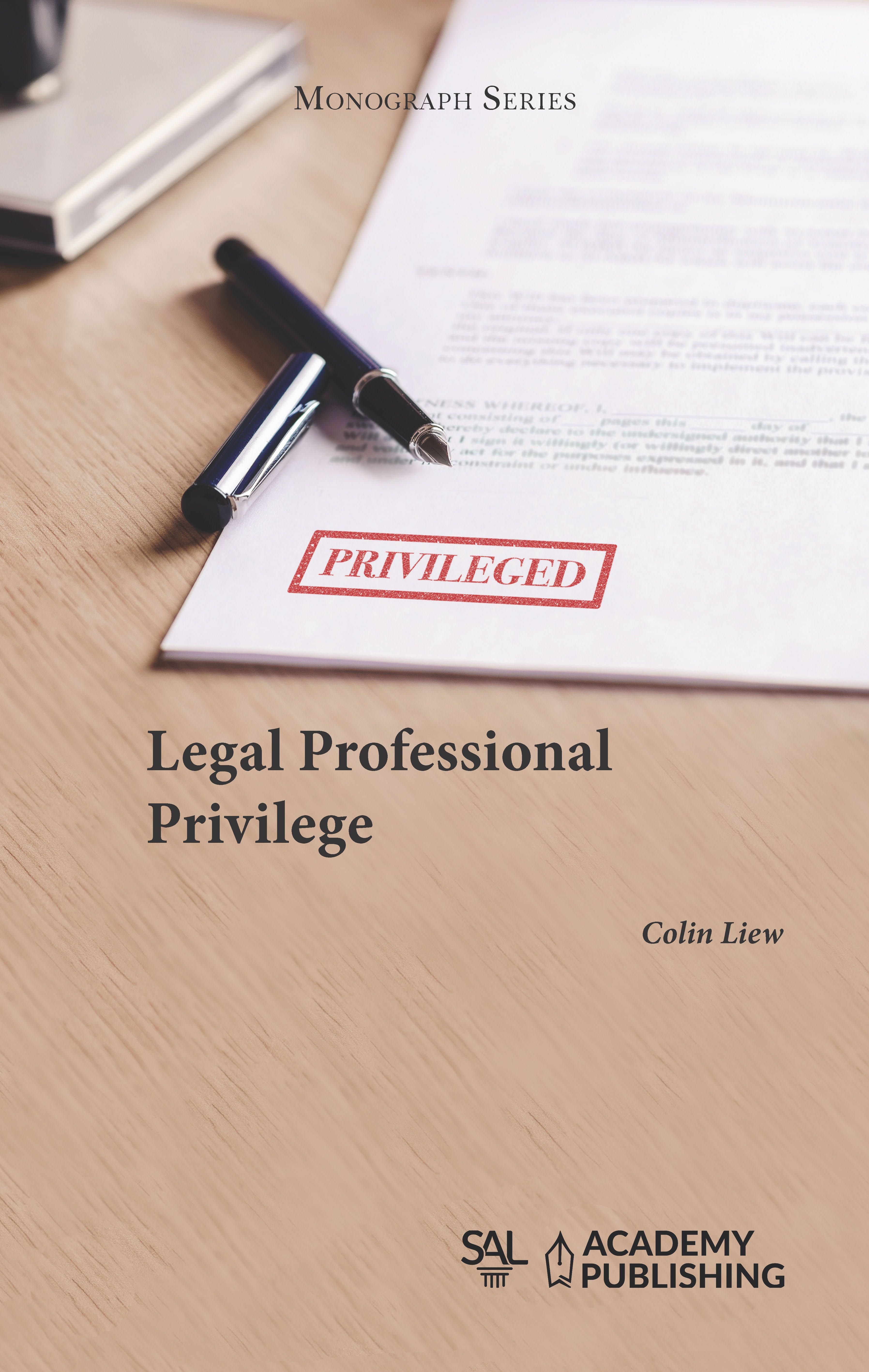 Legal Professional Privilege Book, Hobbies & Toys, Books & Magazines ...