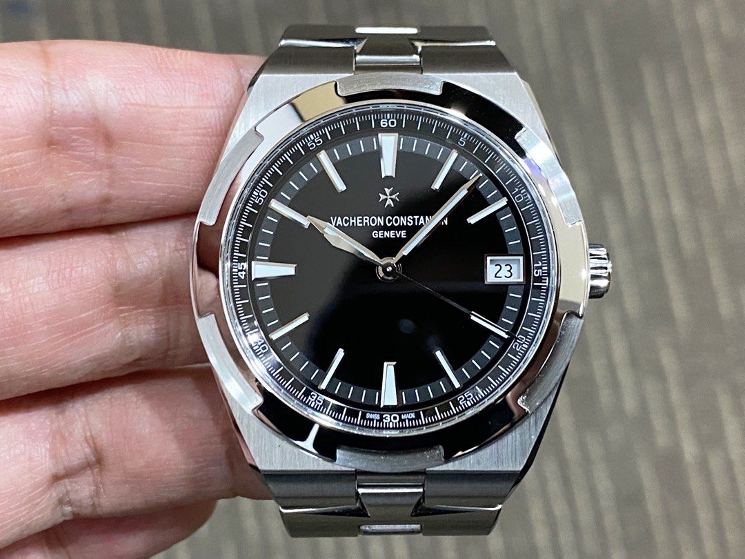 Like New Jan 23 Vacheron Constantin VC Overseas Black 4500V, Luxury ...