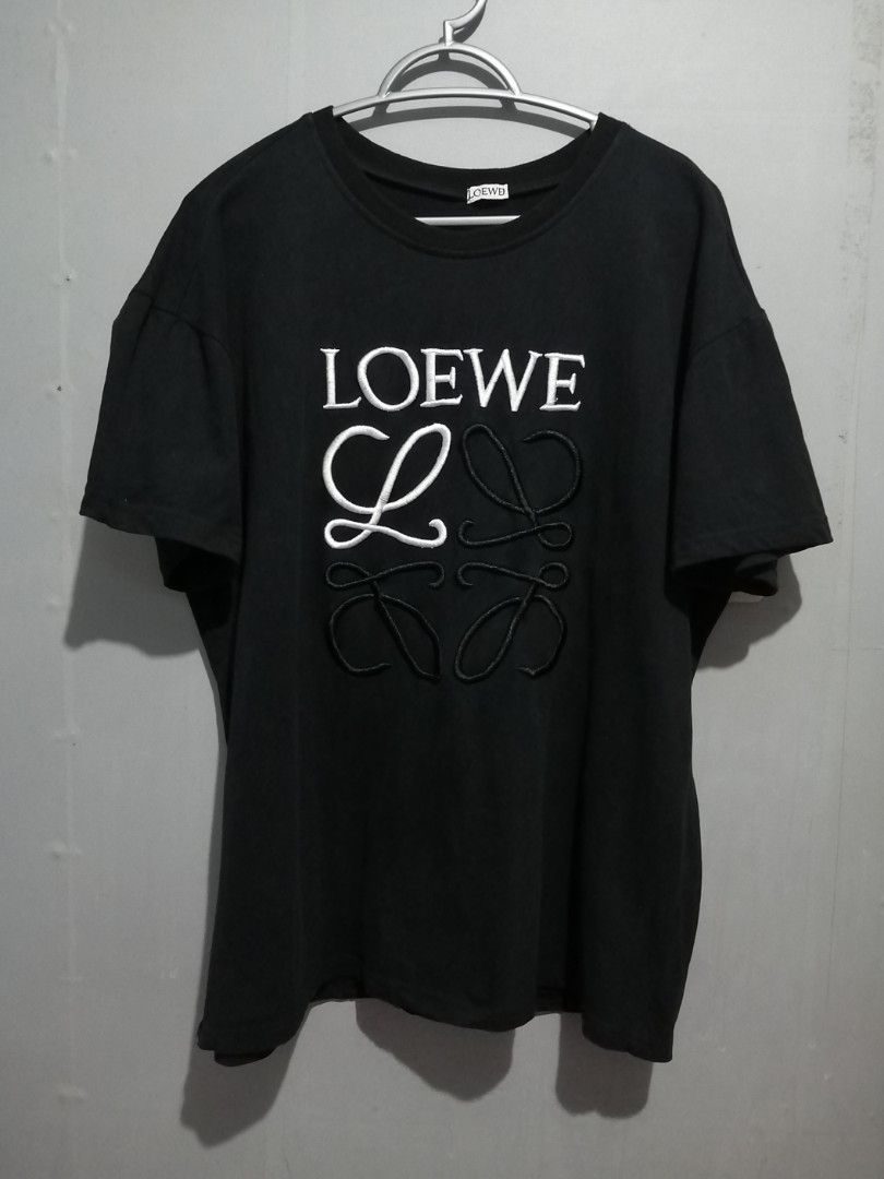 Loewe Embroided Logo Tshirt on Carousell