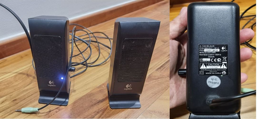 Logitech Speakers (S-100), Audio, Soundbars, Speakers & Amplifiers on ...