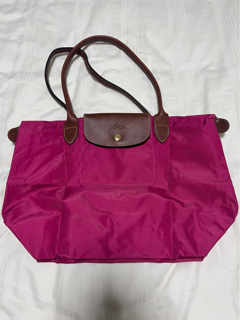 Longchamp Large Pliage Long handle Bag, Women's Fashion, Bags & Wallets ...