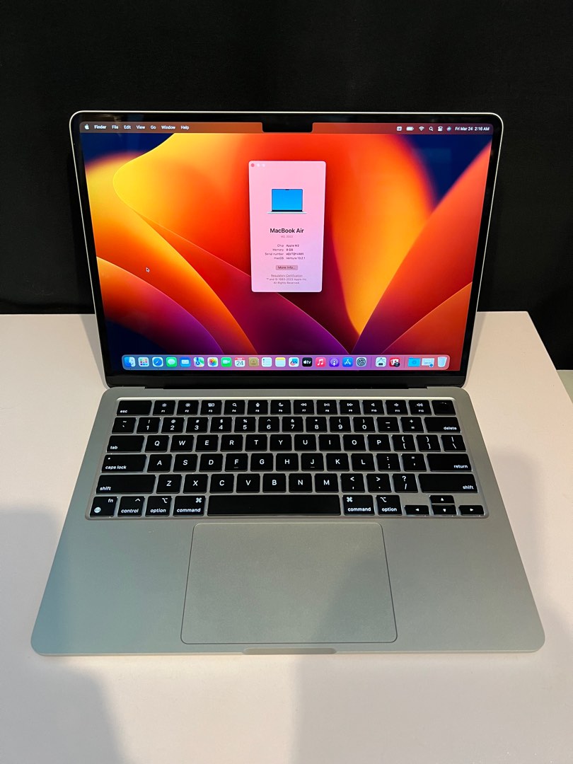 MacBook Air M2 256GB SILVER, Computers & Tech, Laptops & Notebooks on ...