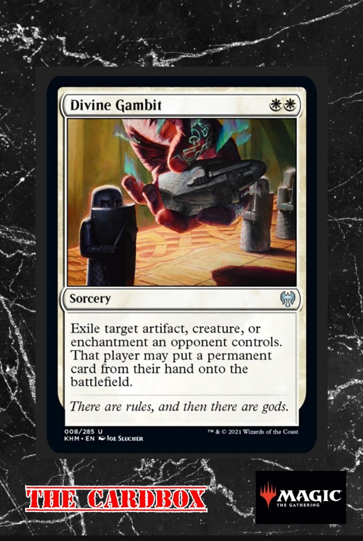 Magic The Gathering - Divine Gambit, Hobbies & Toys, Toys & Games on ...
