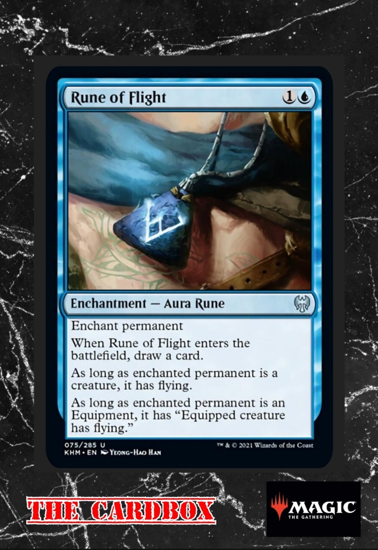 Magic The Gathering - Rune of Flight, Hobbies & Toys, Toys & Games on ...