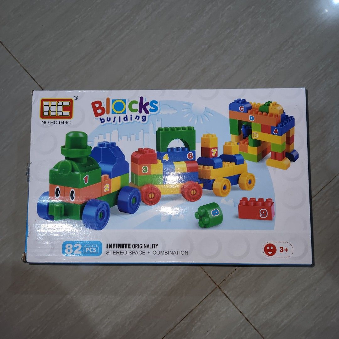Mainan Block Buildings 82 Pca, Toys & Collectibles, Mainan di Carousell