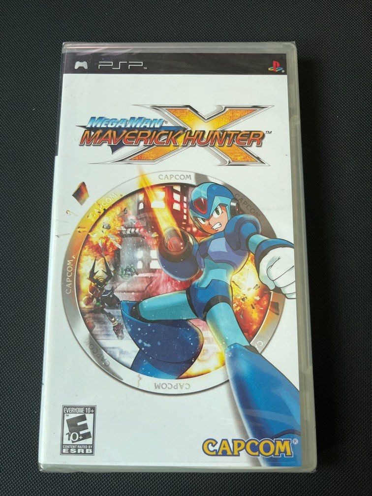 megaman maverick hunter X playstation portable PSP SEALED, Video Gaming ...