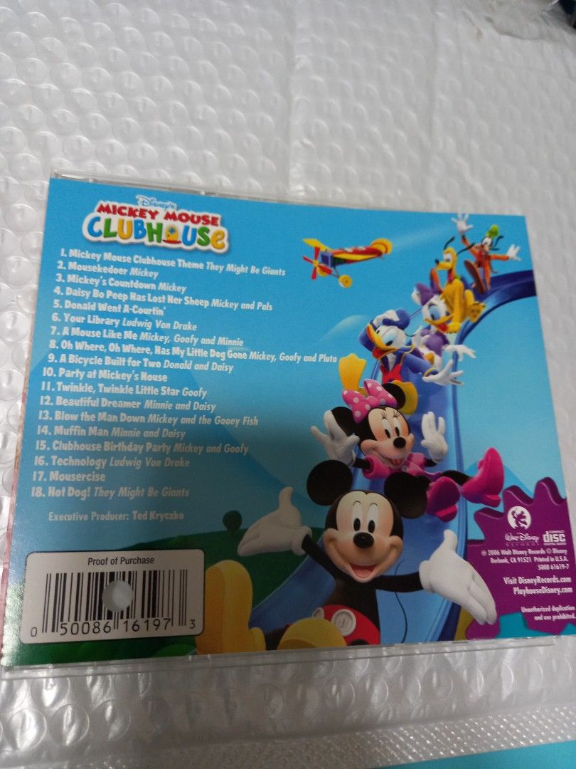 Mickey mouse cd, 興趣及遊戲, 音樂樂器 & 配件, 音樂與媒體 - CD 及 DVD - Carousell