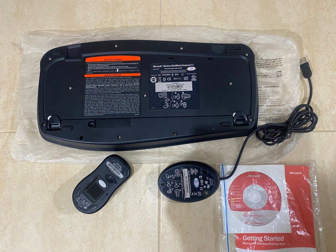 Microsoft Wireless Mouse Keyboard Computers And Tech Parts And Accessories Computer Keyboard On