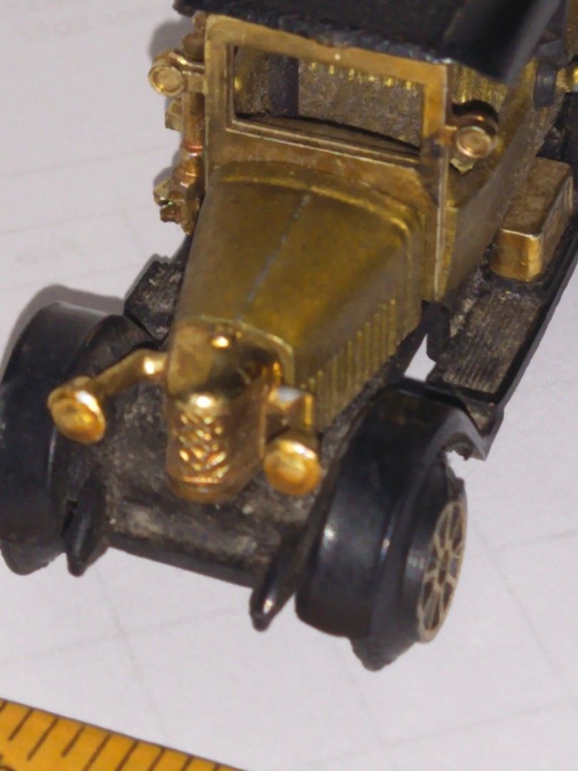 Miniature "1914 Vauxhall 'Prince Henry' Diecast Plastic Toy"/HK/1970s ...