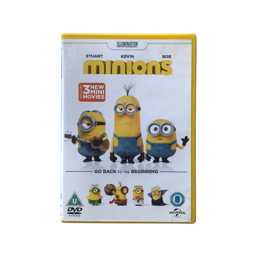 Minions (DVD), Hobbies & Toys, Music & Media, CDs & DVDs on Carousell