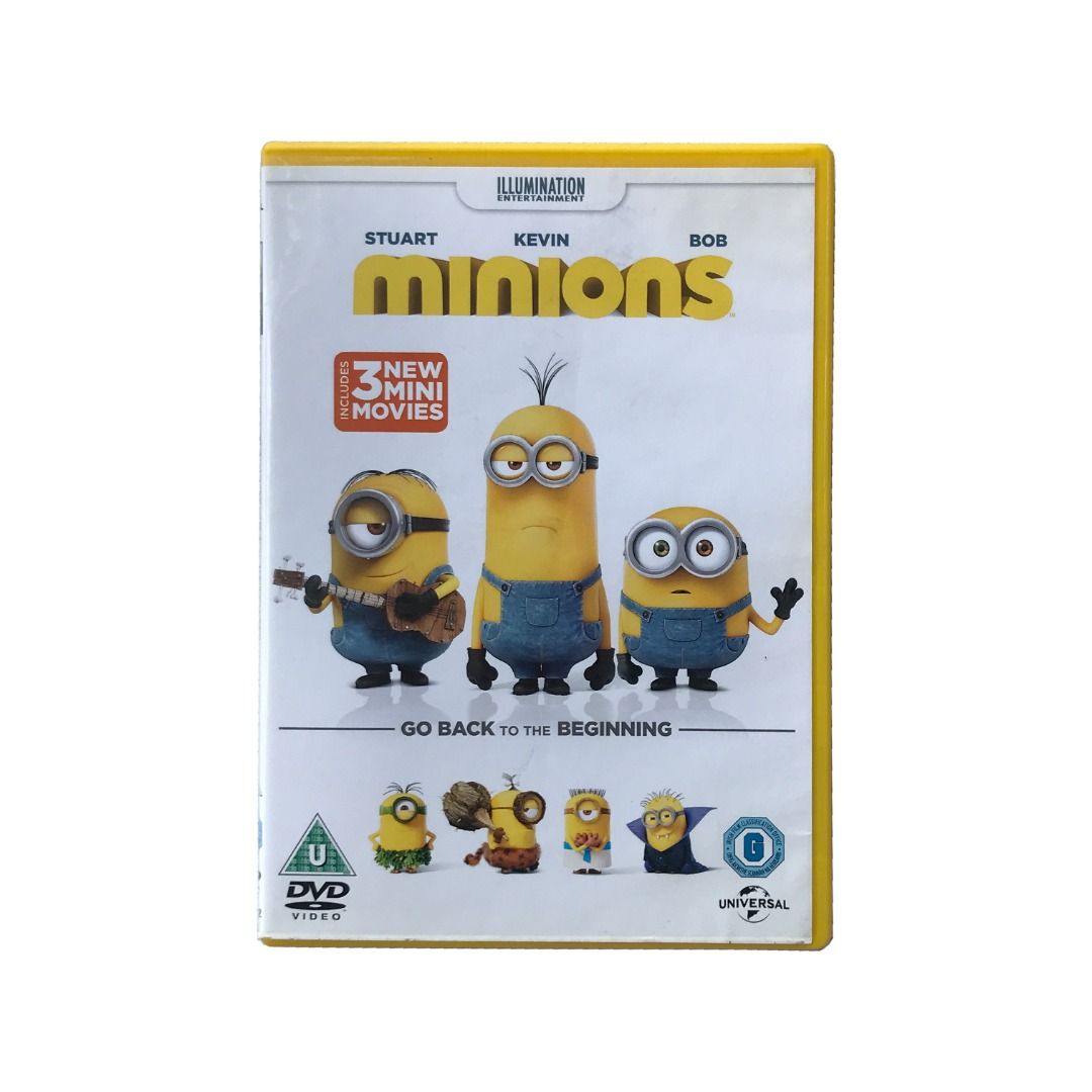 Minions (DVD), Hobbies & Toys, Music & Media, CDs & DVDs on Carousell