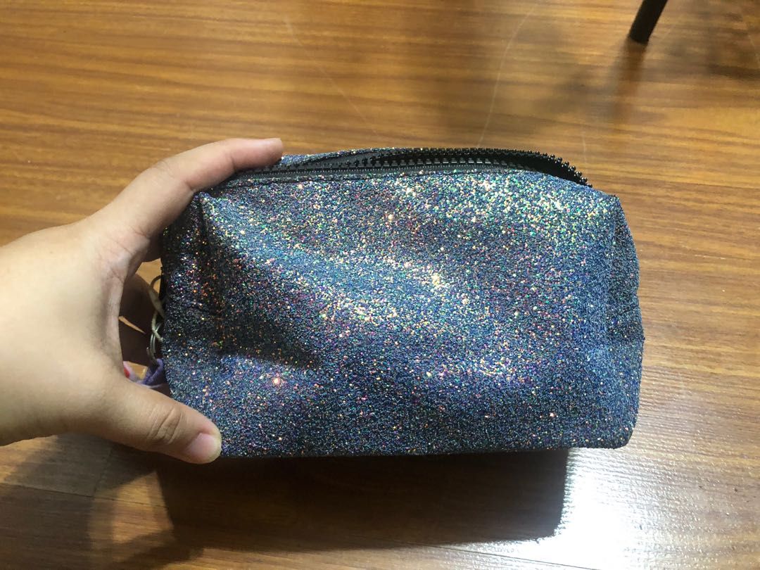 Miniso glittery pouch, Women's Fashion, Bags & Wallets, Purses ...