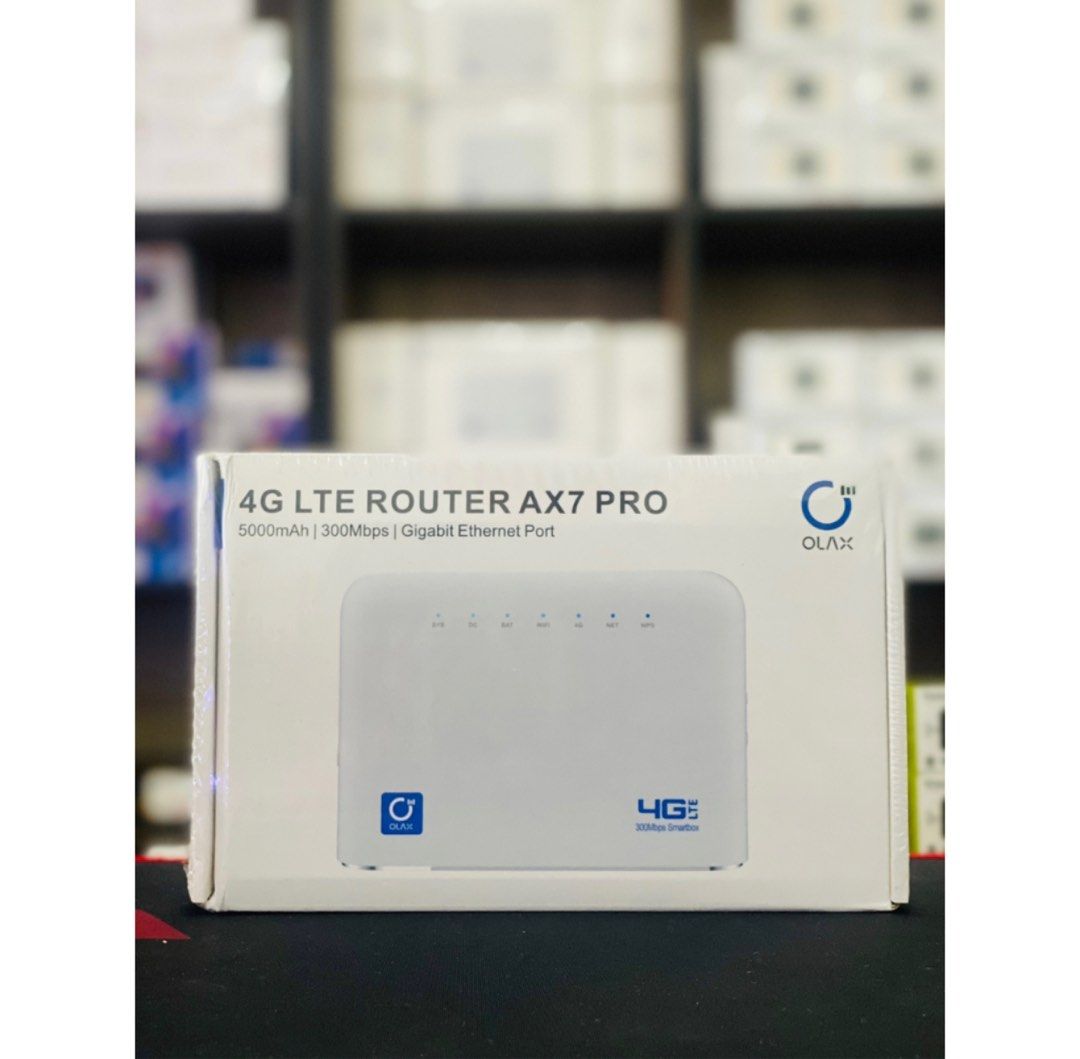 Modified router 4G AX7 with battery, Computers & Tech, Desktops on ...