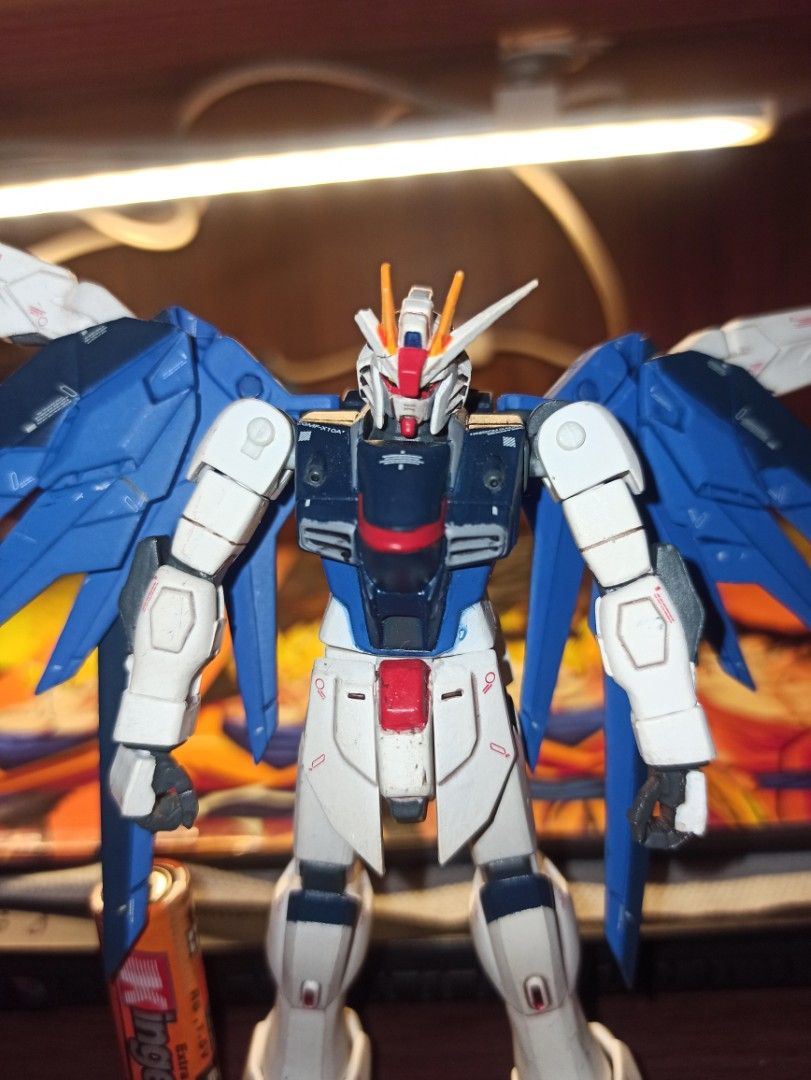 gundam freedom figure, Hobbies & Toys, Toys & Games on Carousell
