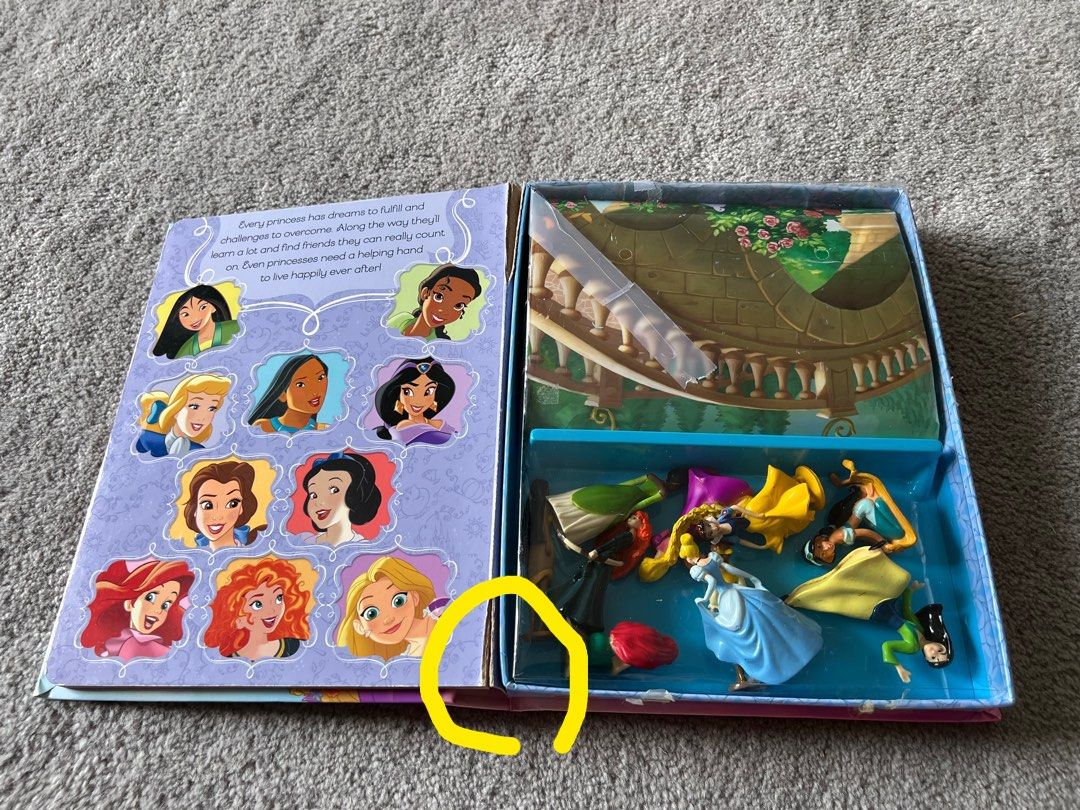 My Busy Books - Disney Princess Great Adventures with figurines ...