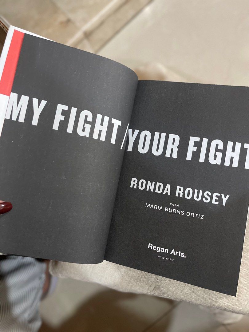 My Fight Your Fight Ronda Rousey Biography, Hobbies & Toys, Books ...