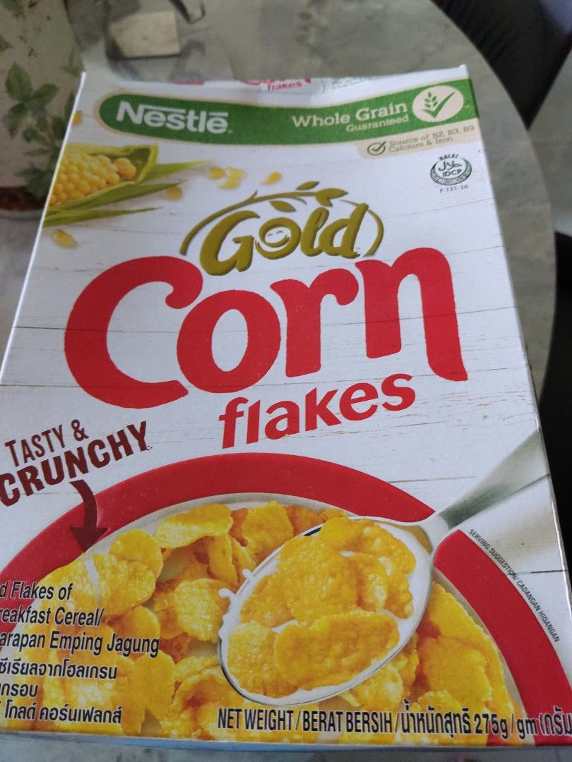 Nestle Gold corn flakes, Food & Drinks, Packaged & Instant Food on Carousell