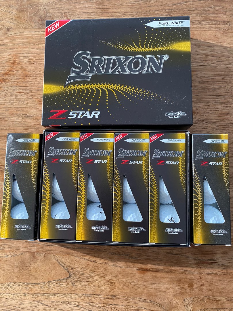 *NEW & LATEST* Srixon Z-Star, Sports Equipment, Sports & Games, Golf on ...