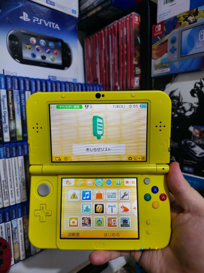 New Nintendo 3DS XL Pikachu Yellow Edition on Carousell New Nintendo 3DS XL Pikachu Yellow Edition on Carousell
