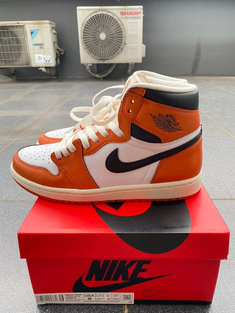 Nike Air Jordan 1 High Reverse Shattered Backboard Reimagined, Fesyen ...