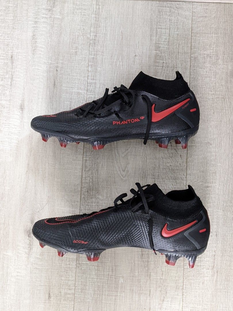 Nike Phantom GT Elite - Black & Red, Sports Equipment, Other Sports ...