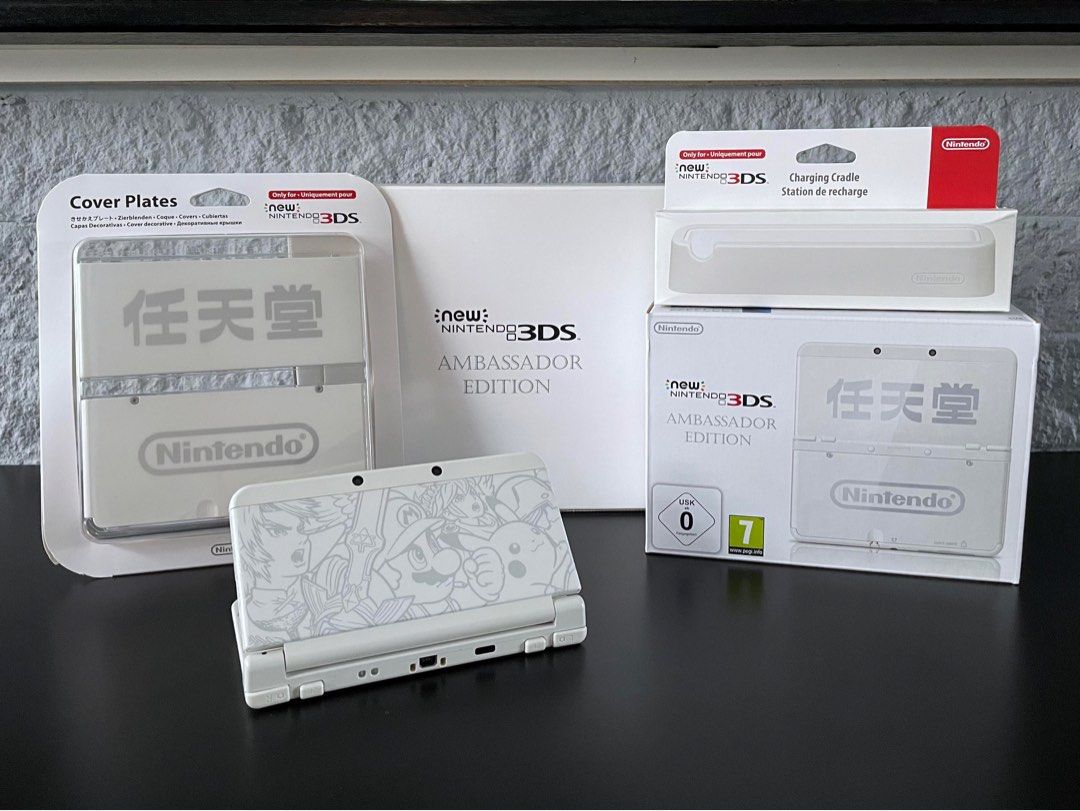 Nintendo New 3DS AMBASSADOR EDITION (Super Rare & Exclusive) BRAND NEW ...