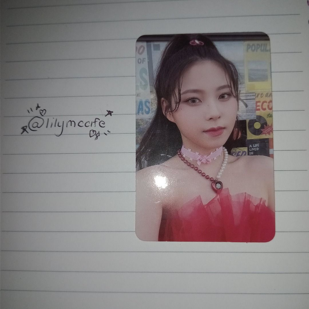 nmixx kyujin ad mare light ver. photocard on Carousell