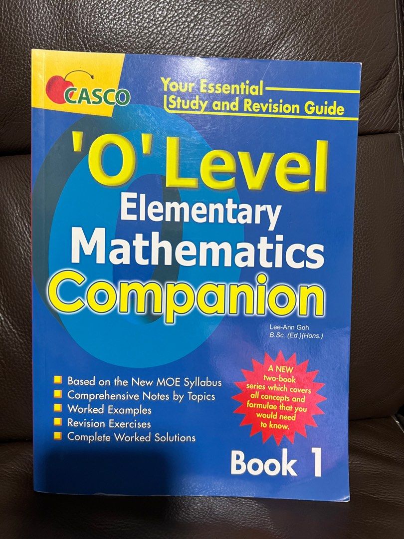 O Level Elementary Math Companion, Hobbies & Toys, Books & Magazines ...