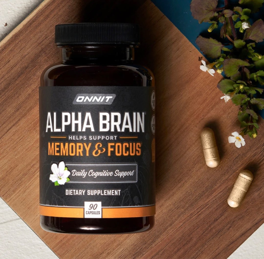 Onnit Alpha Brain — Memory & Focus, Health & Nutrition, Health ...