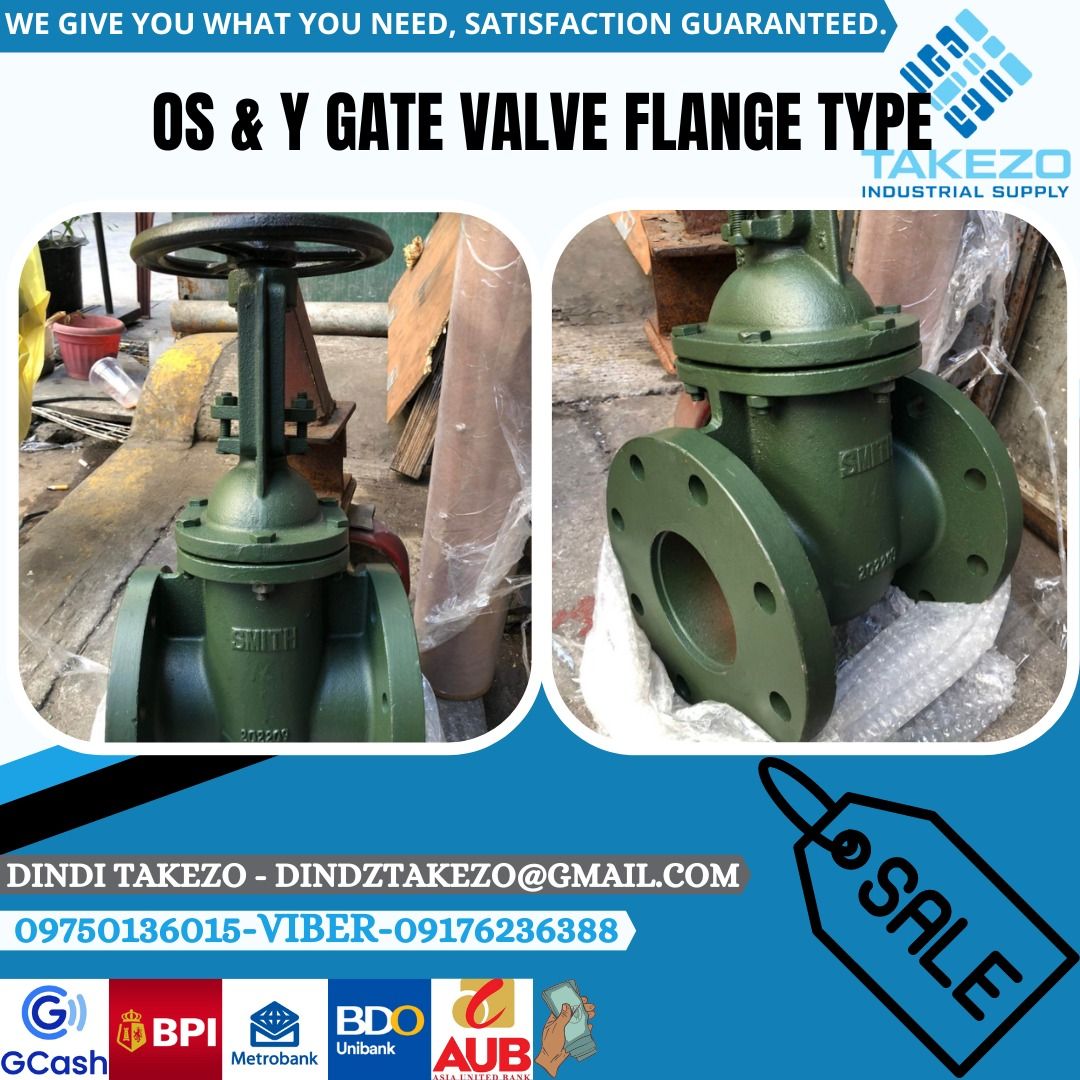 OS & Y Gate Valve Flange Type, Commercial & Industrial, Industrial ...