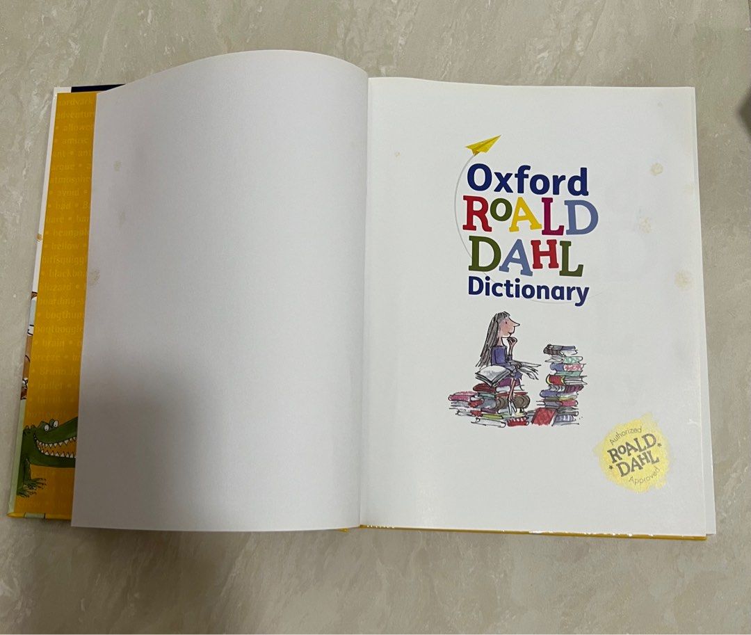 Oxford Roald Dahl Dictionary, Hobbies & Toys, Books & Magazines ...
