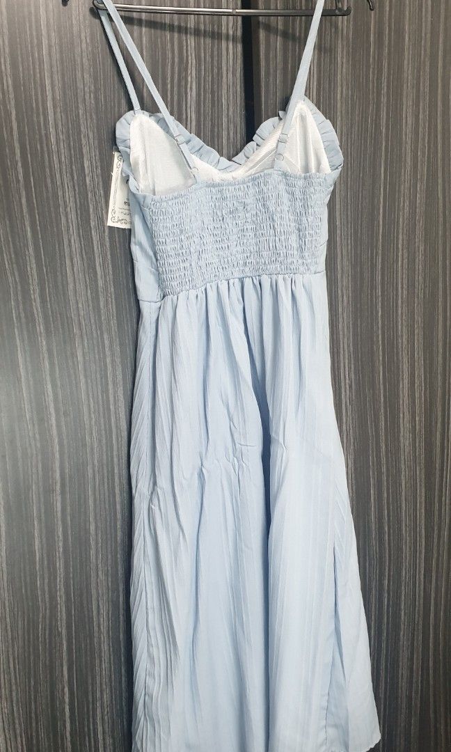 Pastel Baby Blue Dress, Women's Fashion, Dresses & Sets, Dresses on ...