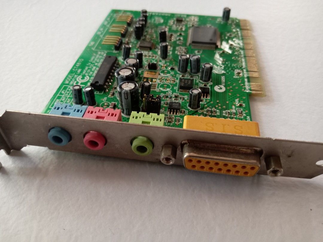 Pci Soundcard by creative labs 4810, Computers & Tech, Parts ...