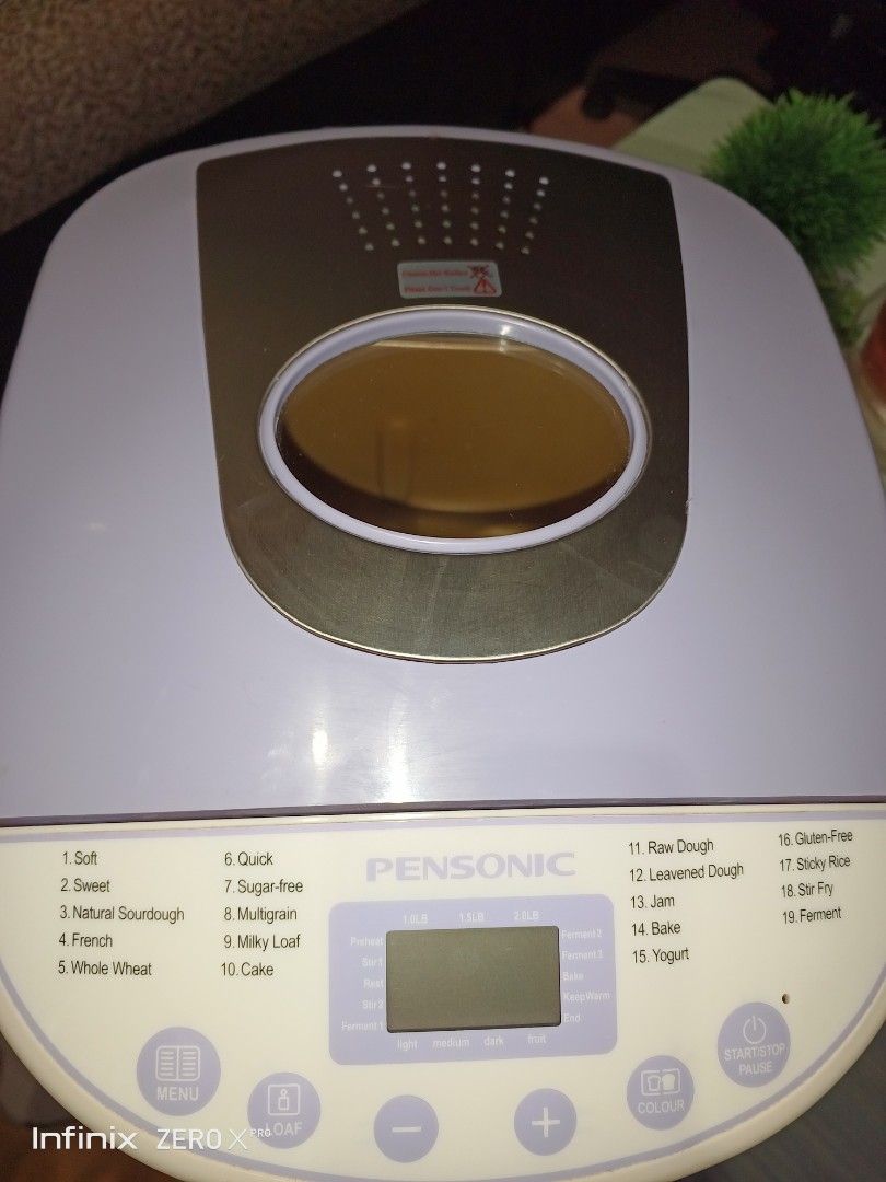 Pensonic Breadmaker, TV & Home Appliances, Kitchen Appliances ...