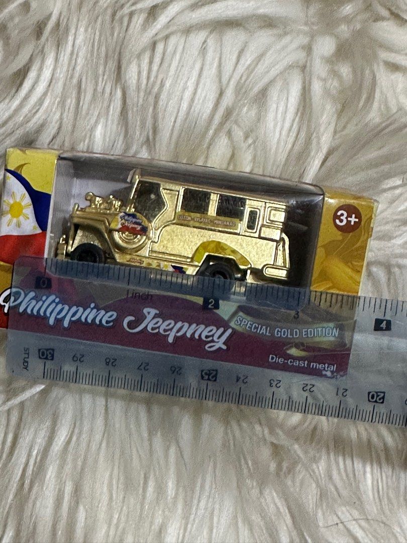 Philippine Jeepney Special Gold Edition, Hobbies & Toys, Toys & Games ...