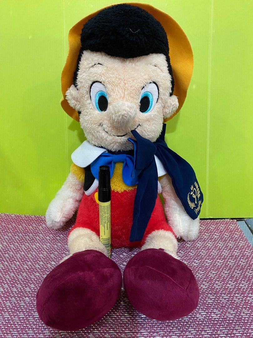 Pinocchio Plush, Hobbies & Toys, Toys & Games on Carousell