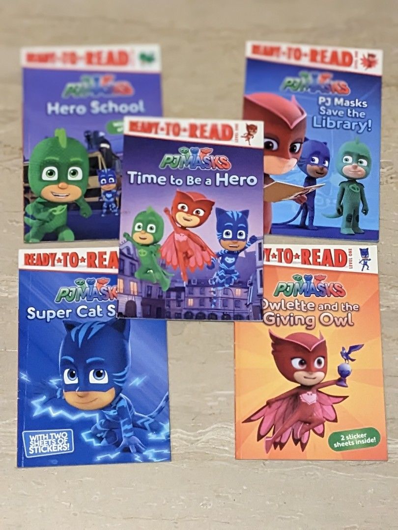 PJ Masks story books, Hobbies & Toys, Books & Magazines, Children's ...