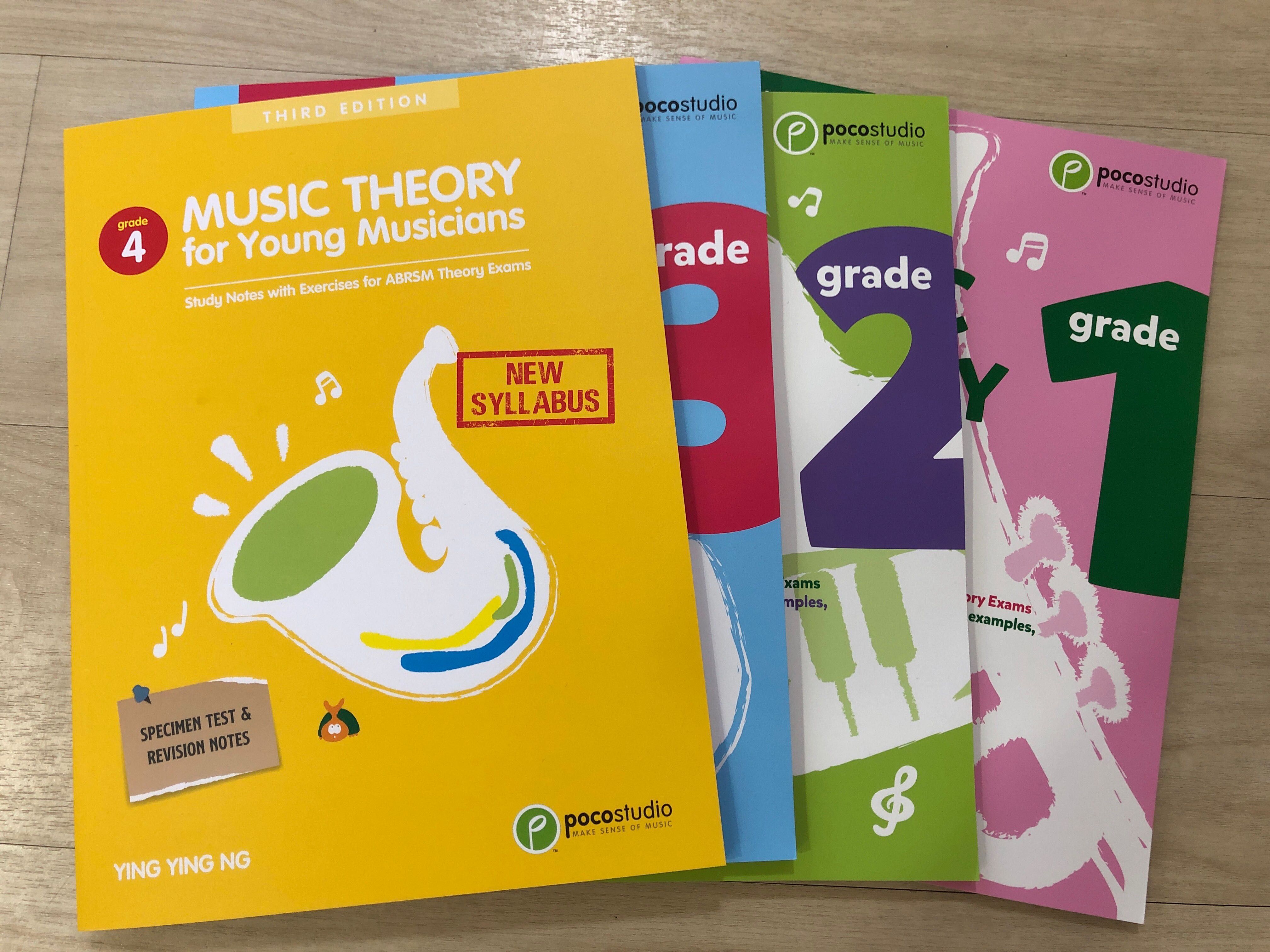 Poco Music Theory for Young Musician Grade 1/2/3/4/5, Hobbies & Toys ...