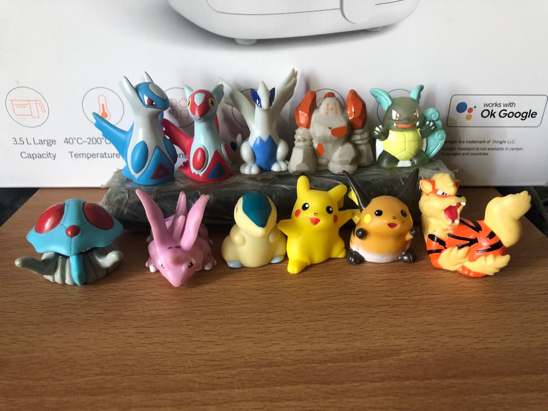 Pokemon finger puppets figures on Carousell