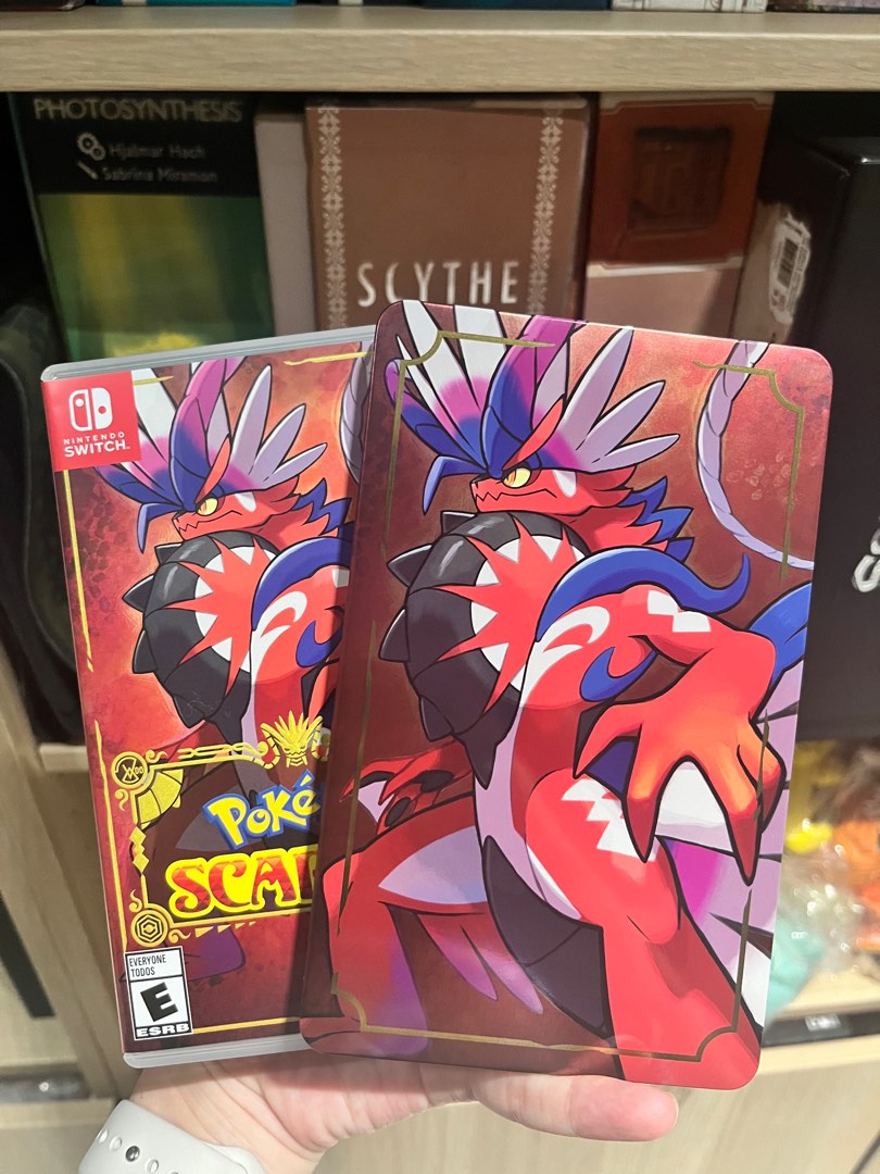 Pokemon scarlet switch with special case, Video Gaming, Video Games ...