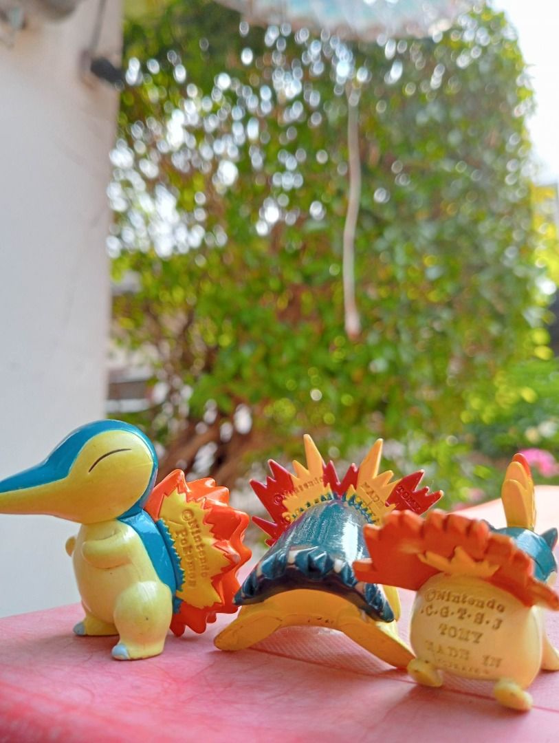Pokemon Tomy cyndaquil evolution line on Carousell