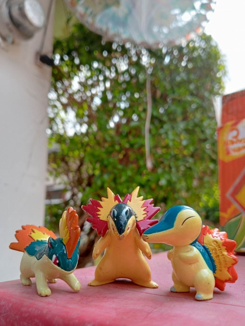 Pokemon Tomy cyndaquil evolution line on Carousell