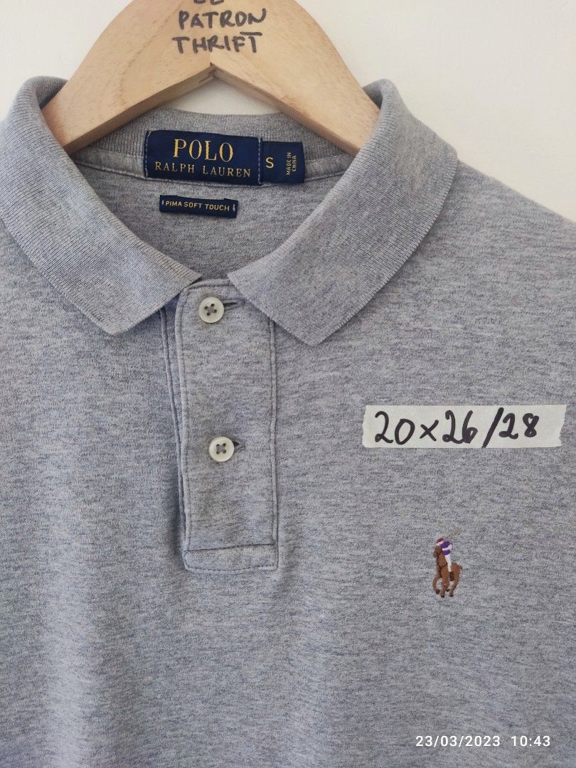 Polo Ralph Lauren gold tag multi color logo on Carousell