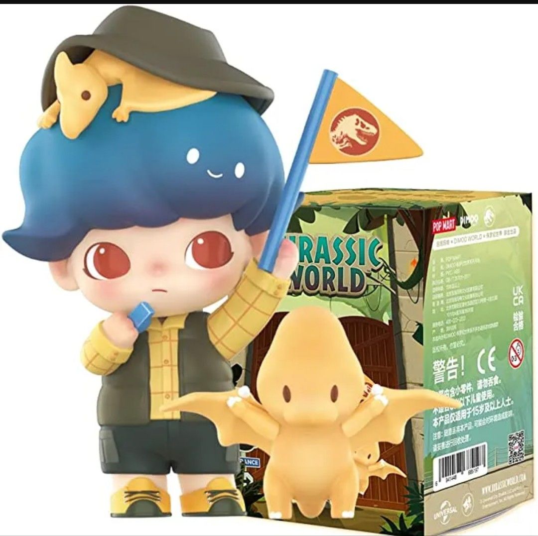 [Popmart] Dimoo Dinosaur -- Jurassic Guide, Hobbies & Toys, Toys ...
