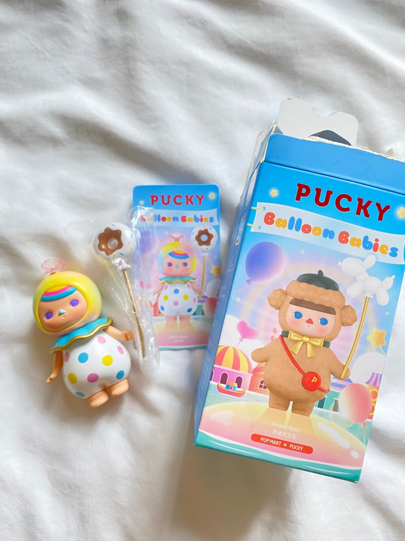 Popmart Pucky, 興趣及遊戲, 玩具 & 遊戲類 - Carousell